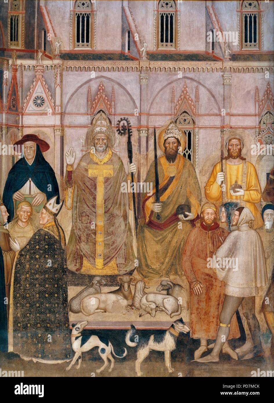 Fresco by andrea di bonaiuto hi-res stock photography and images - Alamy