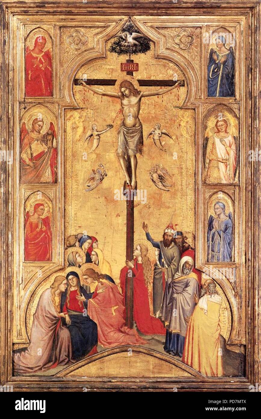 Andrea Orcagna - The Crucifixion Stock Photo - Alamy