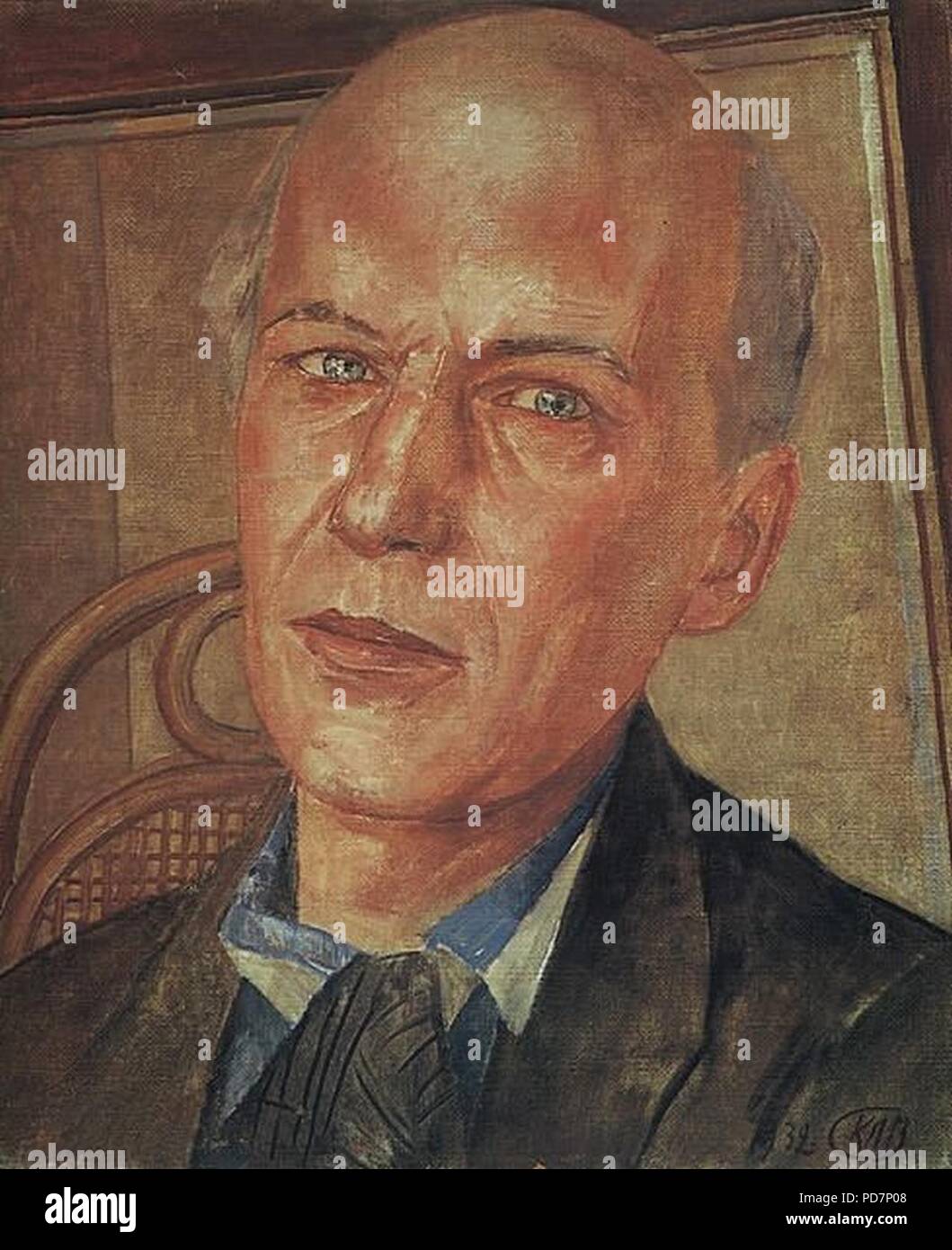 Andrej Belij (Petrov-Vodkin festménye Stock Photo - Alamy