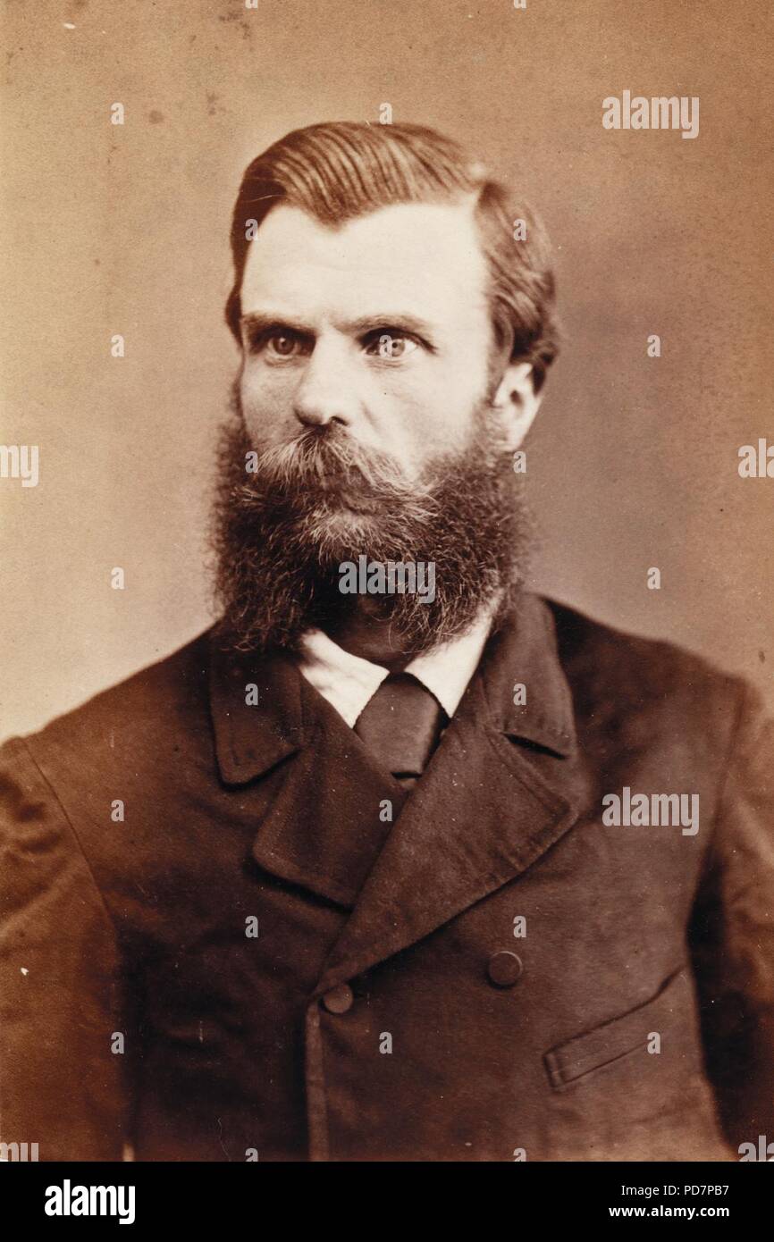 Andrew George Scott, alias Captain Moonlite Stock Photo - Alamy