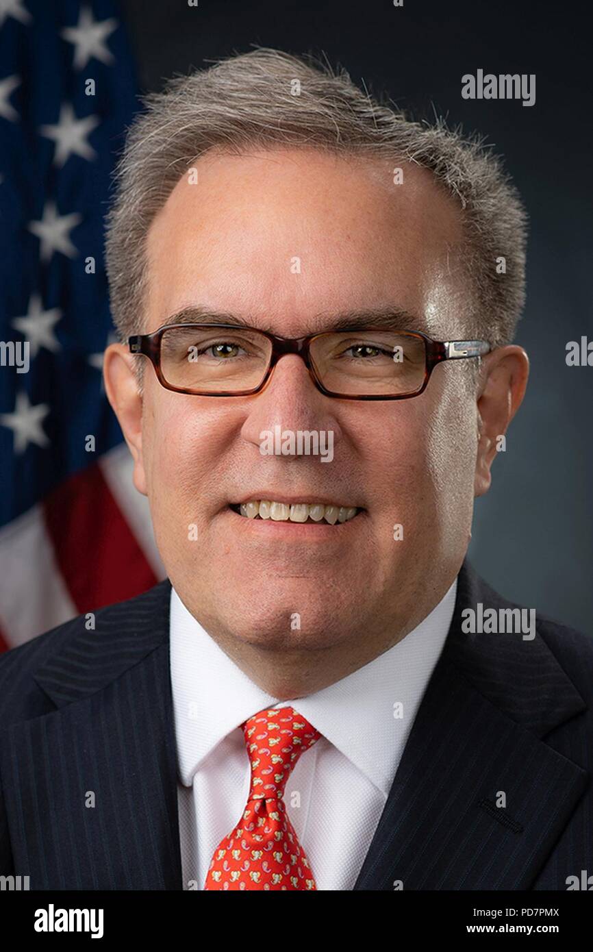 Andrew Wheeler official photo Stock Photo - Alamy