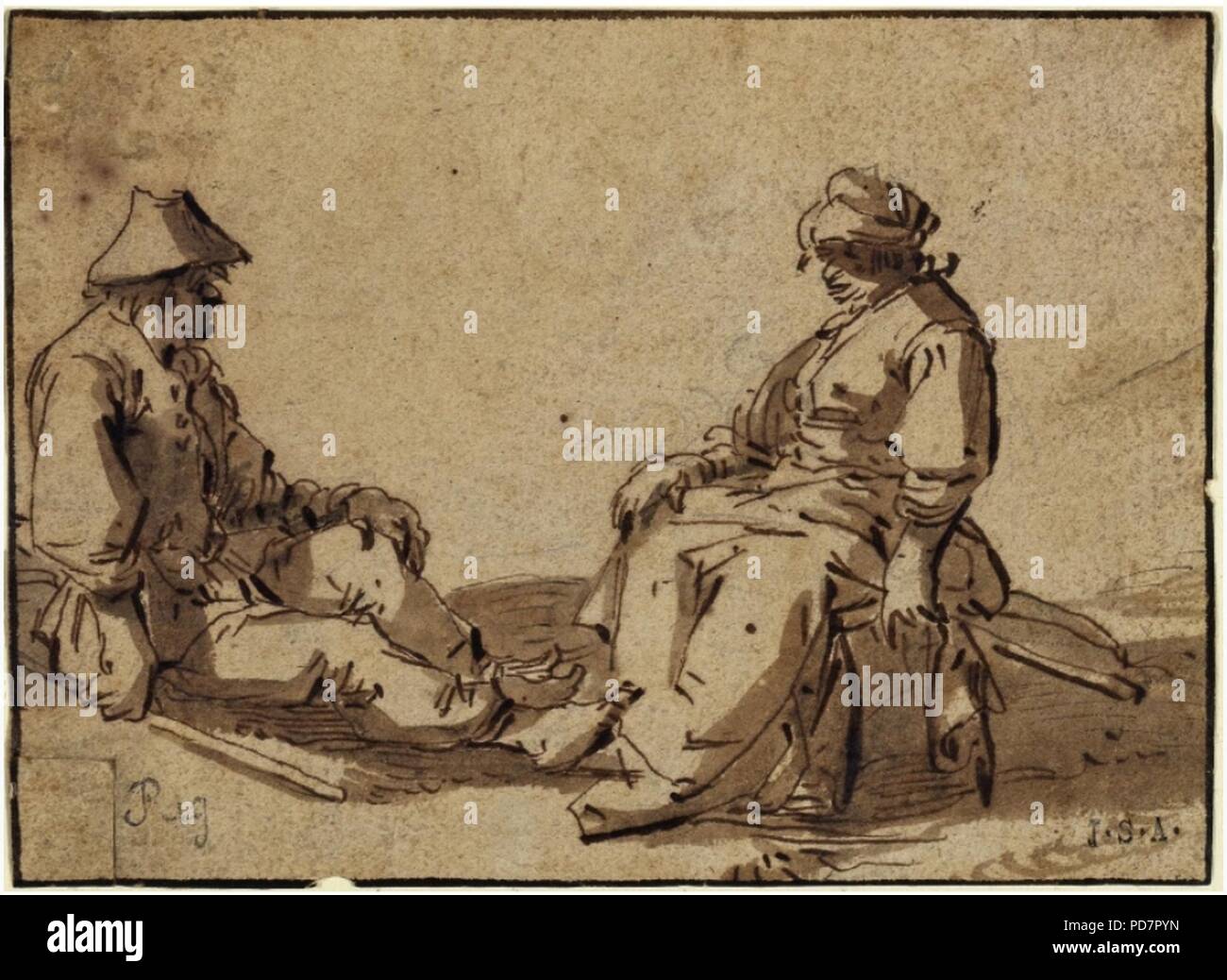 Peasant couple hi-res stock photography and images - Alamy