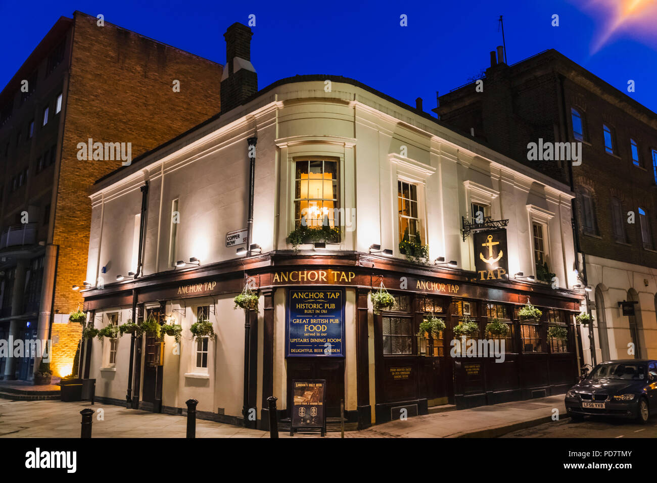 England, London, Southwark, Anchor Tap Pub Stock Photo - Alamy