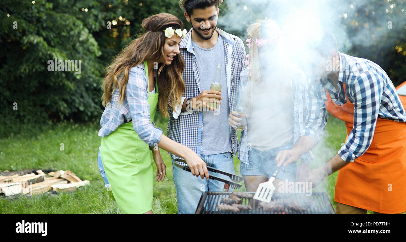 Party in nature hi-res stock photography and images - Alamy