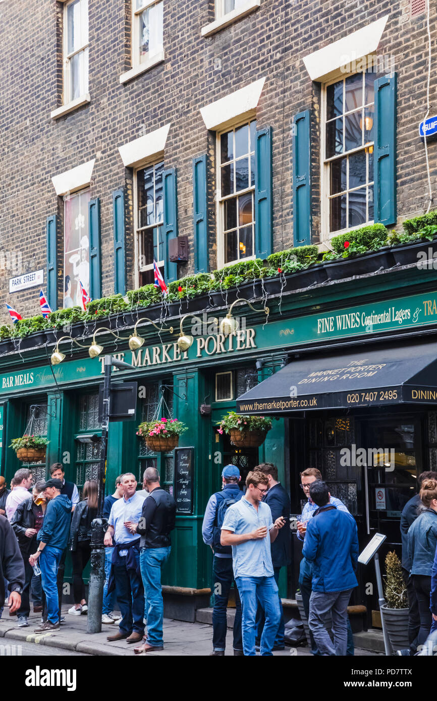 England, London, Southwark, London Bridge City, Borough Market, The ...