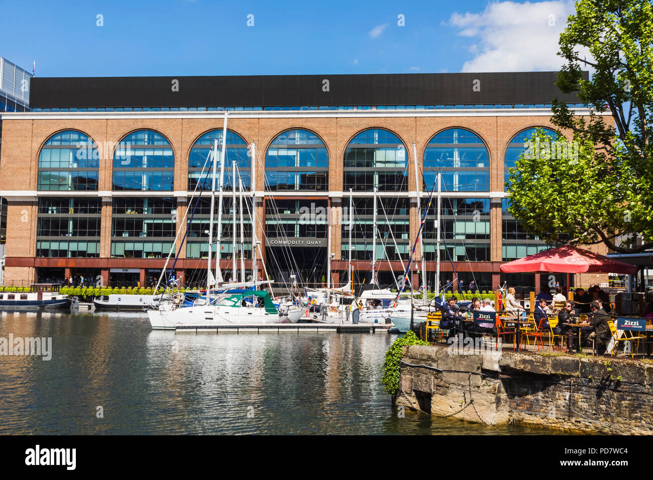 England, London, Wapping, St.Katharine Docks Stock Photo - Alamy