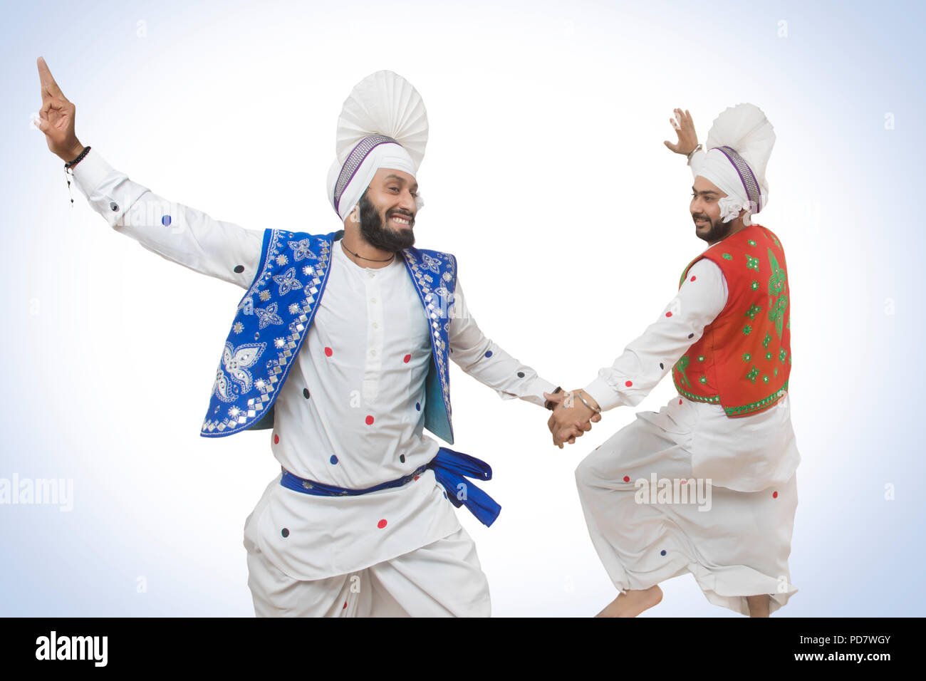 Sikh Men Dancing Stock Photo - Alamy