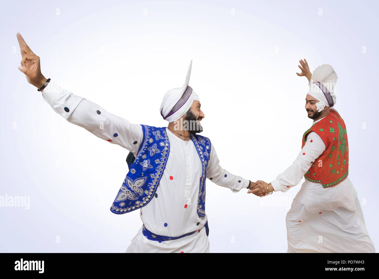 Sikh Men Dancing Stock Photo - Alamy