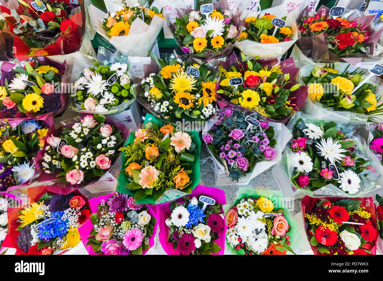 London flower bouquets hi-res stock photography and images - Alamy