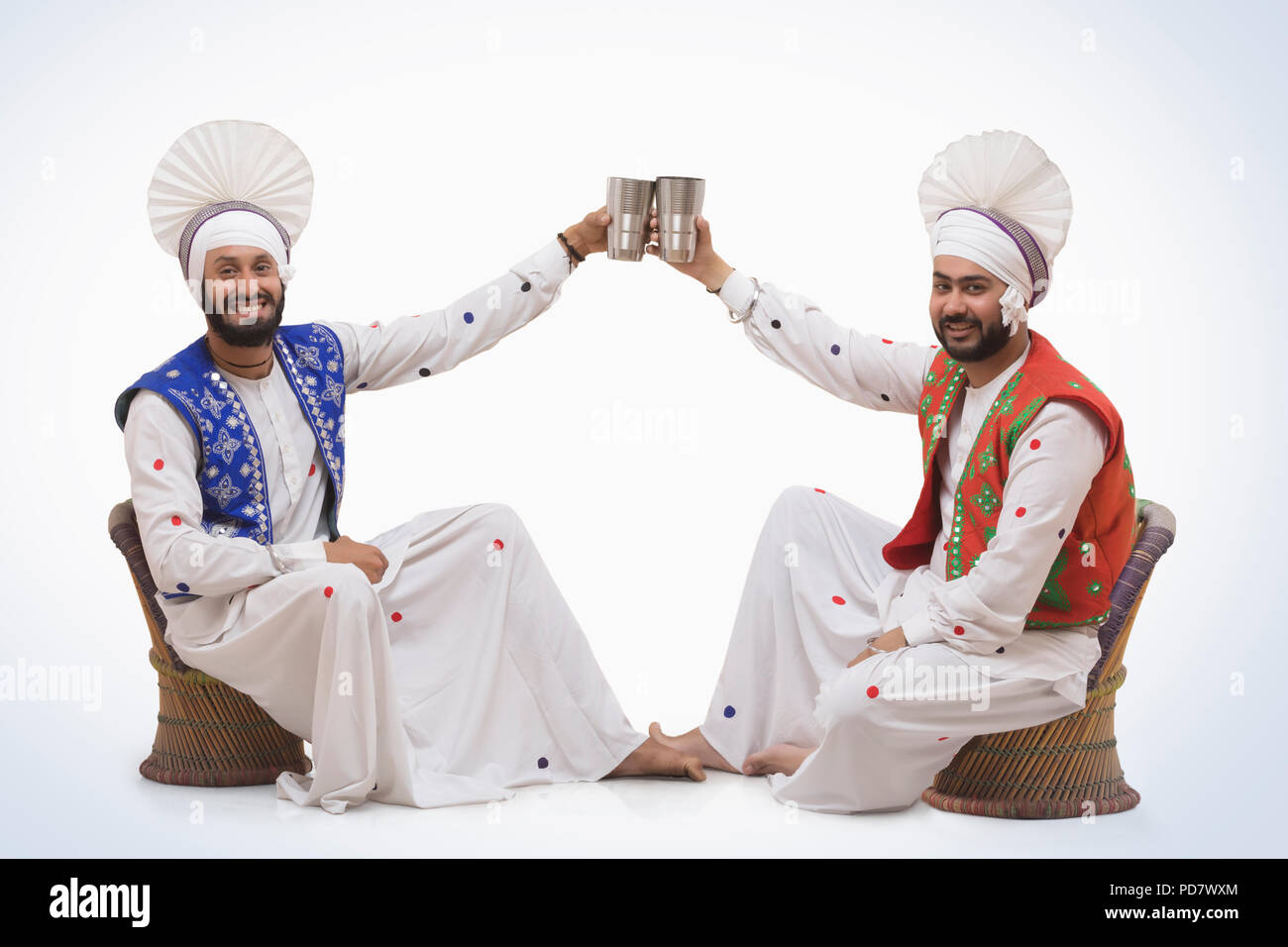 Sikh People drinking Lassi during Baisakhi celebrations Stock Photo - Alamy