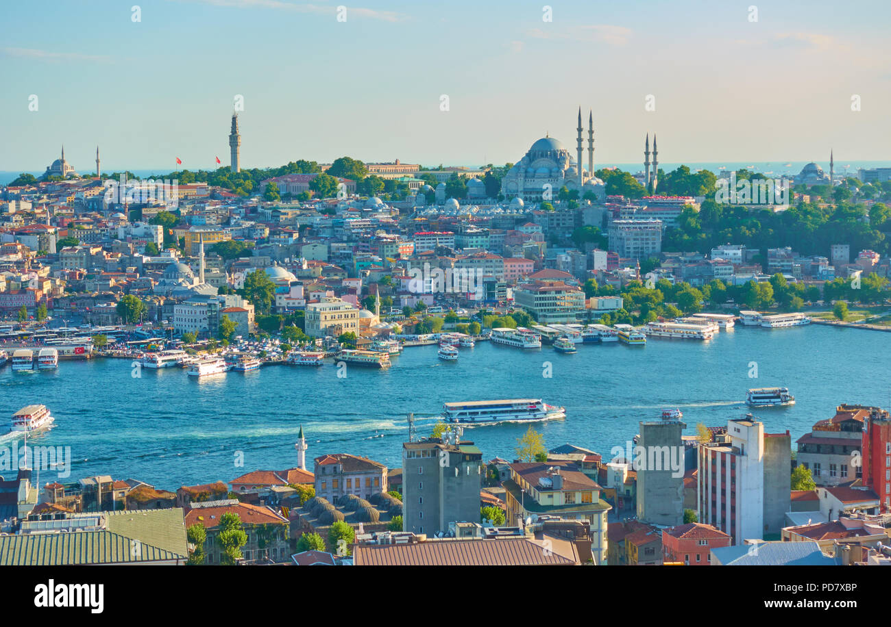 Panoramic view of istanbul hi-res stock photography and images - Alamy