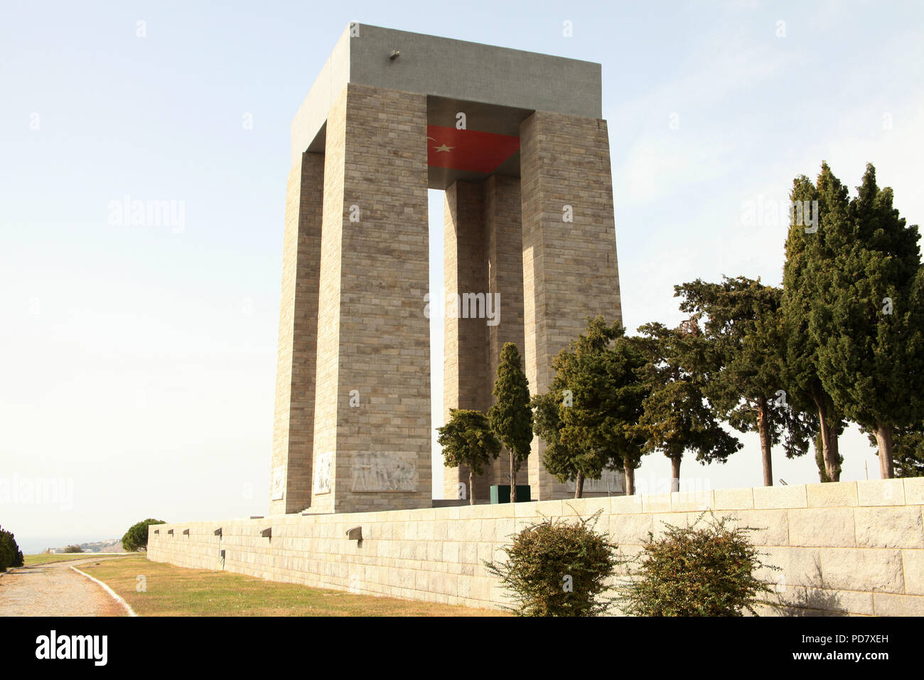 Canakkale Martyrs' Memorial, Turkey Stock Photo - Alamy