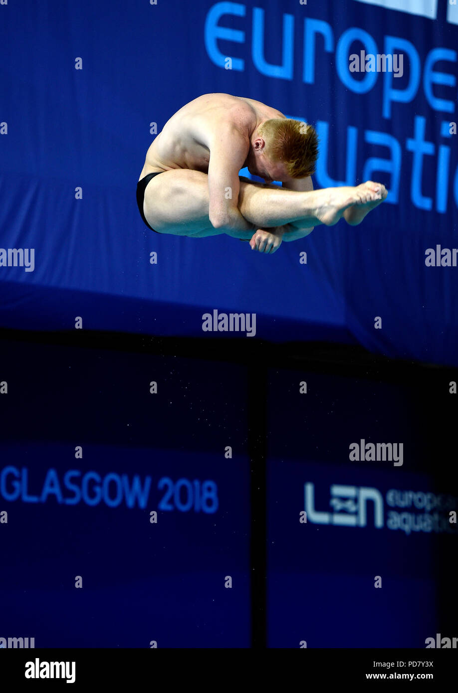 Great Britain's James Heatly during the Men's 1m Springboard ...