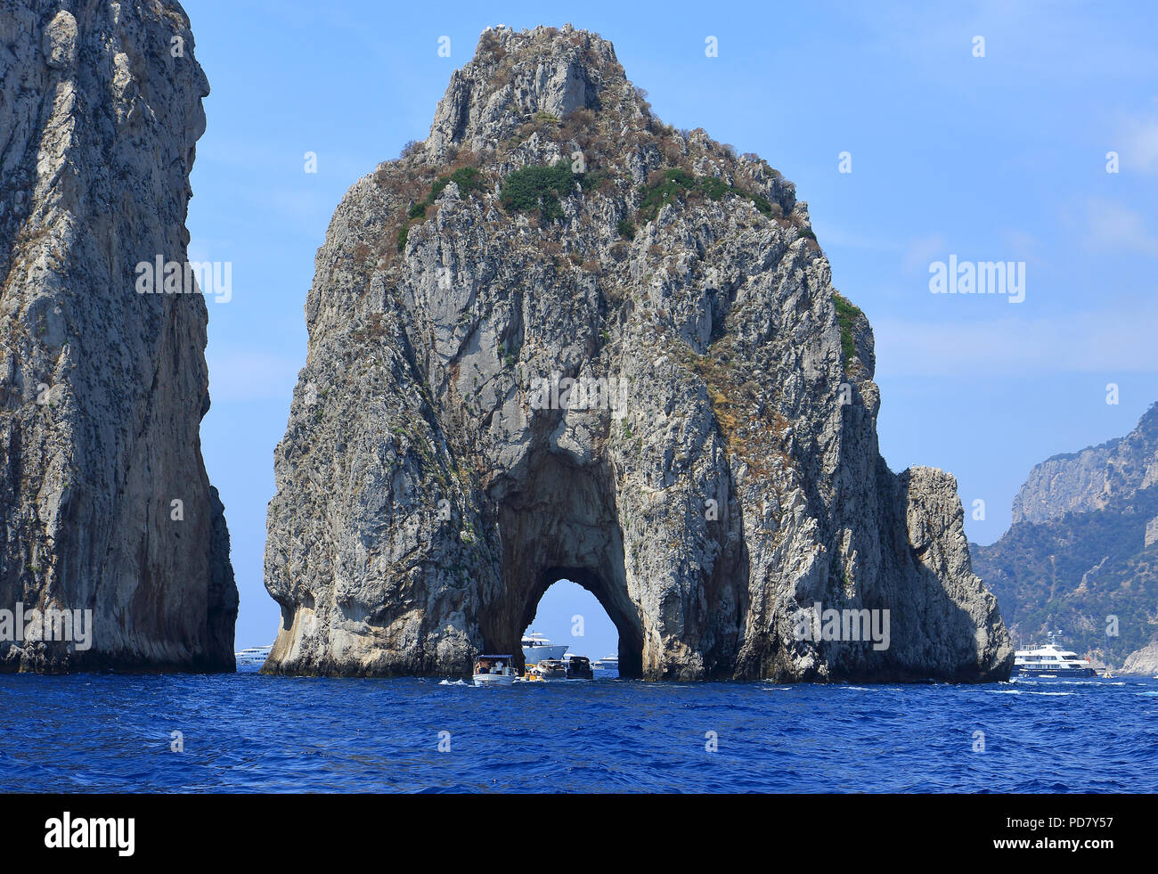 Faraglioni rocks stacks hi-res stock photography and images - Alamy