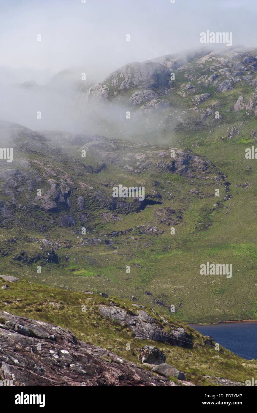 Cloud Inversion over Loch Diabaigas Airde, Upper Diabaig, Alligin ...