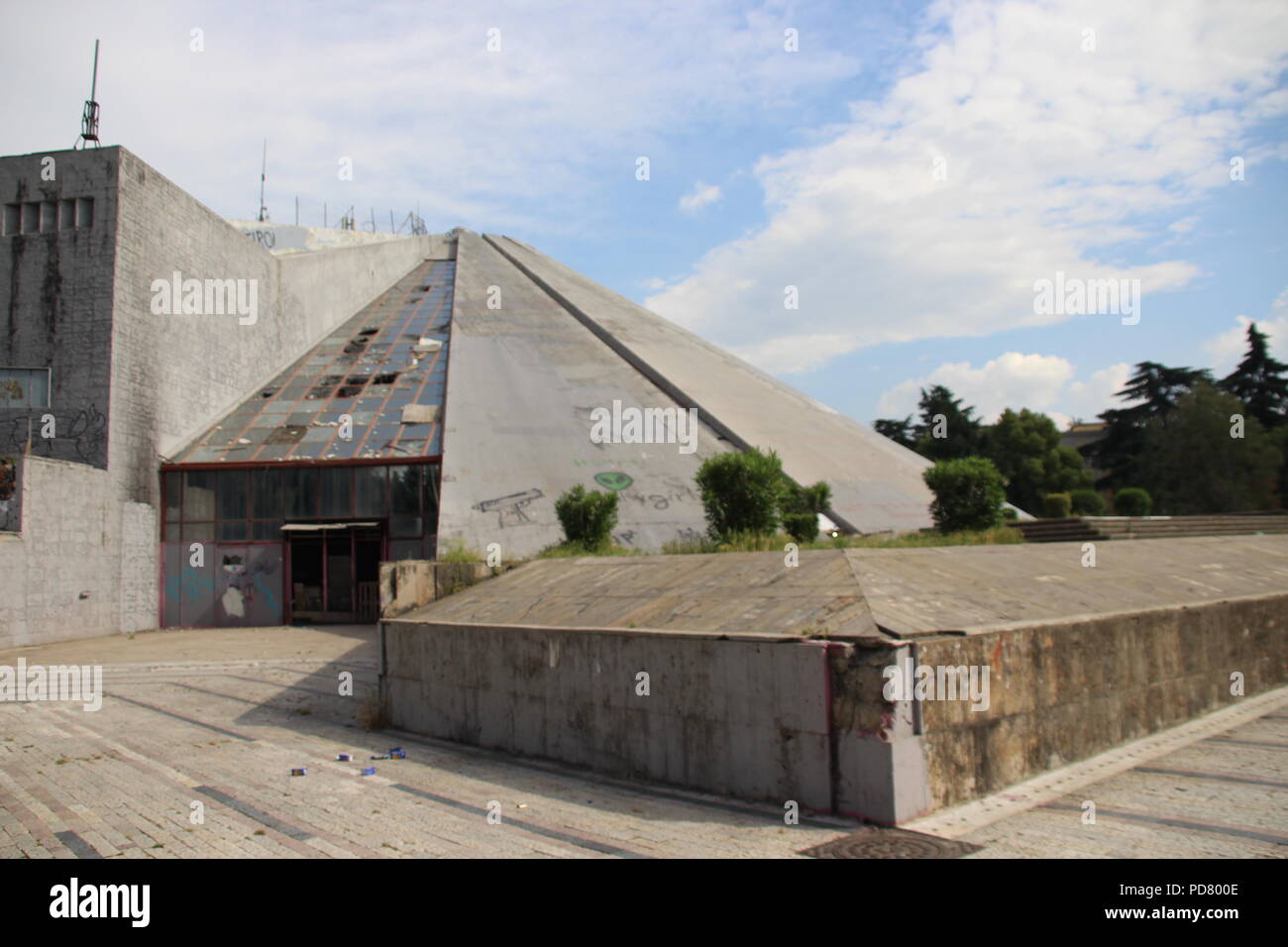 Pyramid of Tirana, Albania Stock Photo - Alamy
