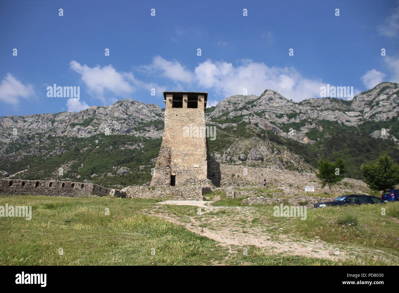 Kruja castle in Albania Stock Photo - Alamy