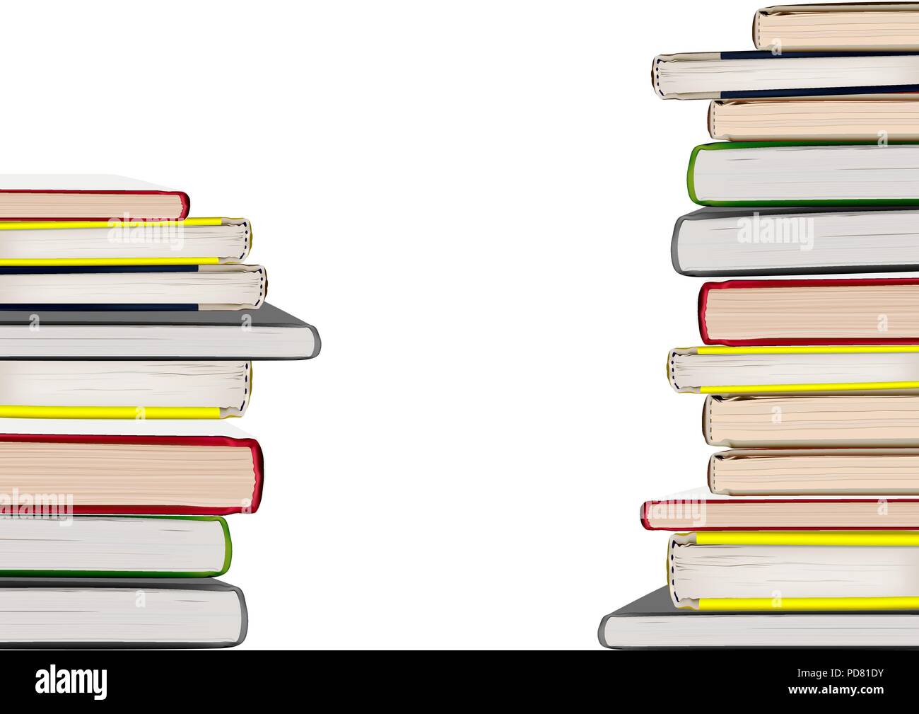 Stacked column Stock Vector Images - Alamy