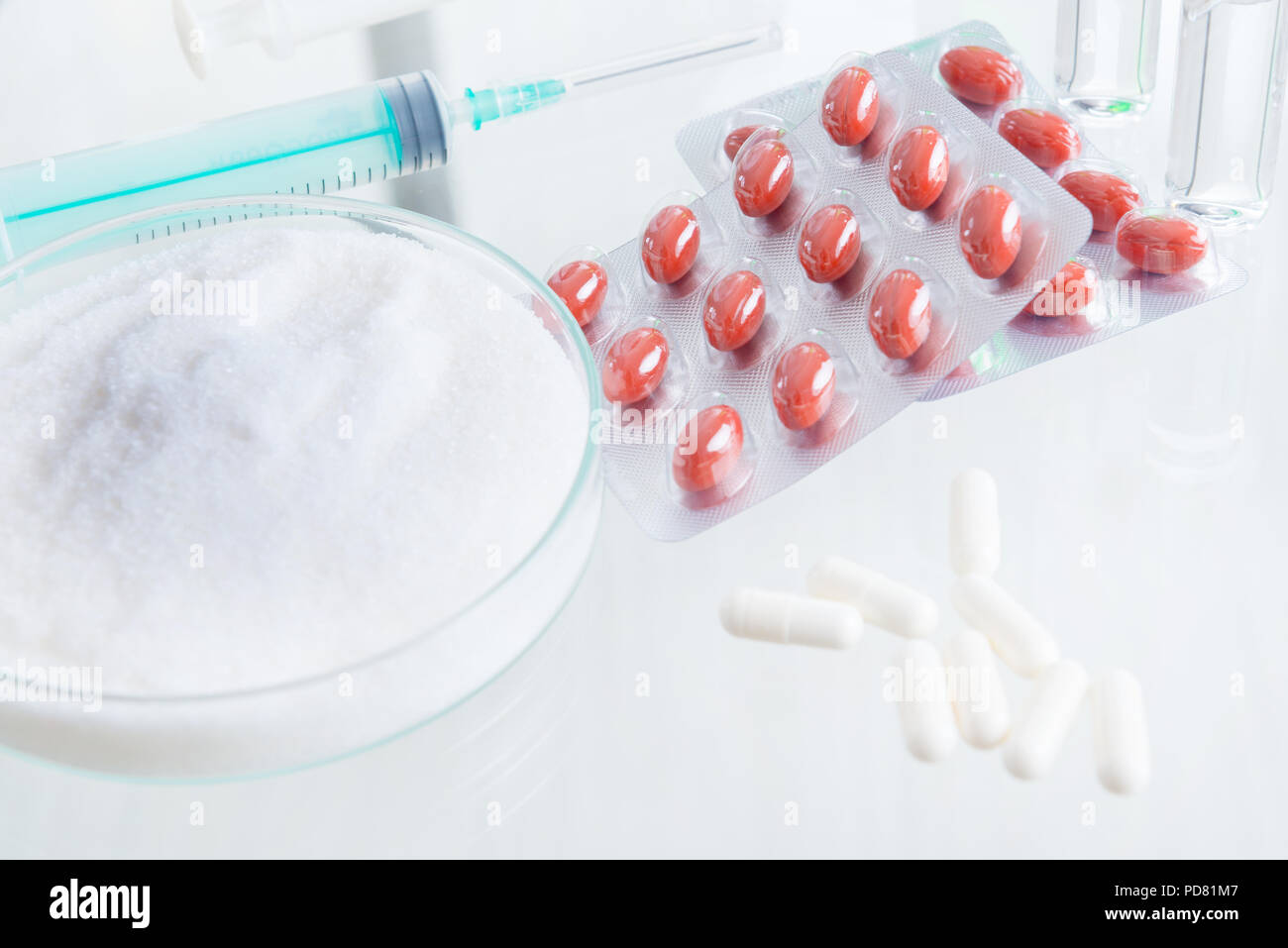Fake capsule hi-res stock photography and images - Alamy