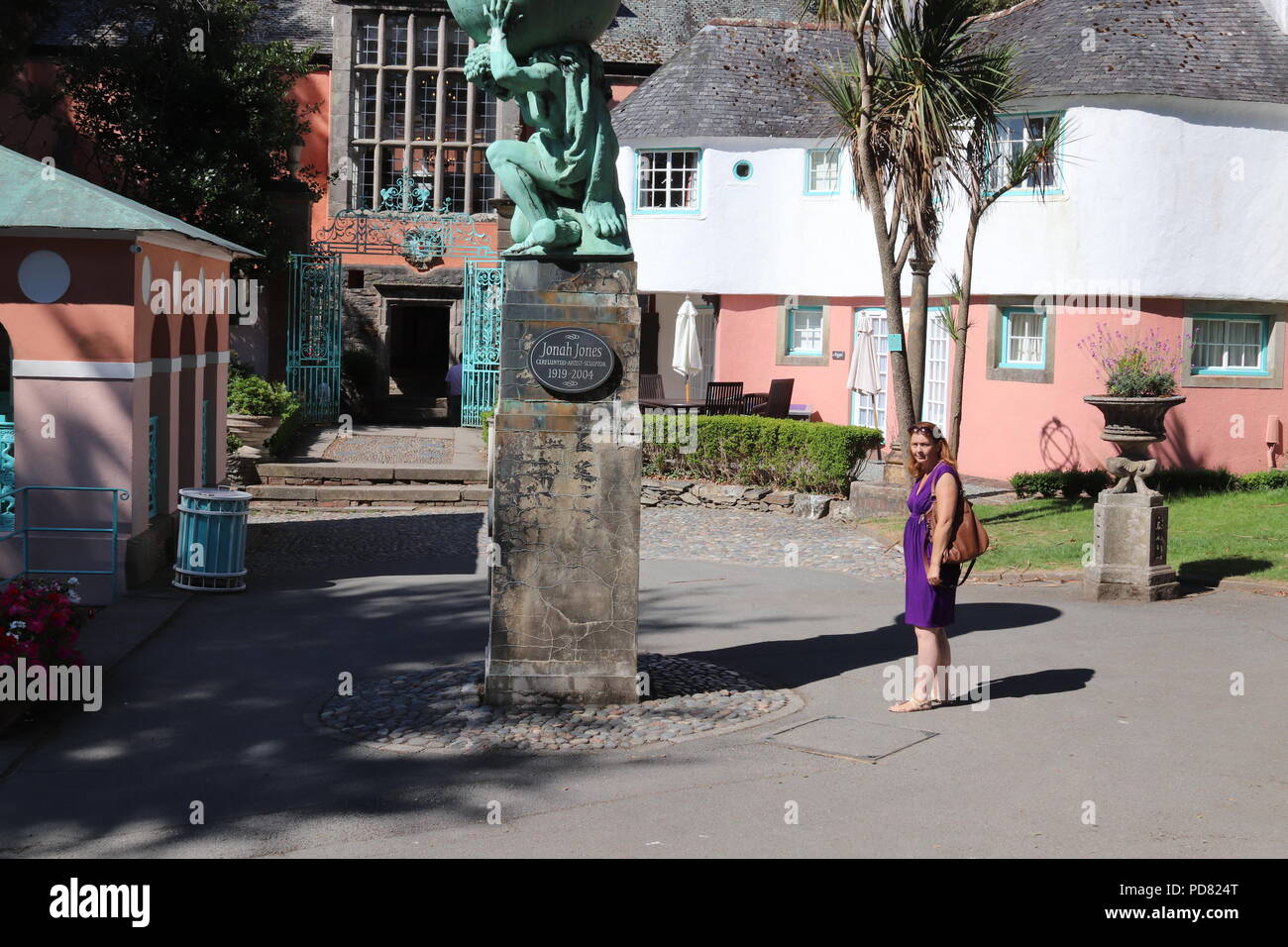 Portmeirion Village, Gwynedd, Wales Stock Photo - Alamy