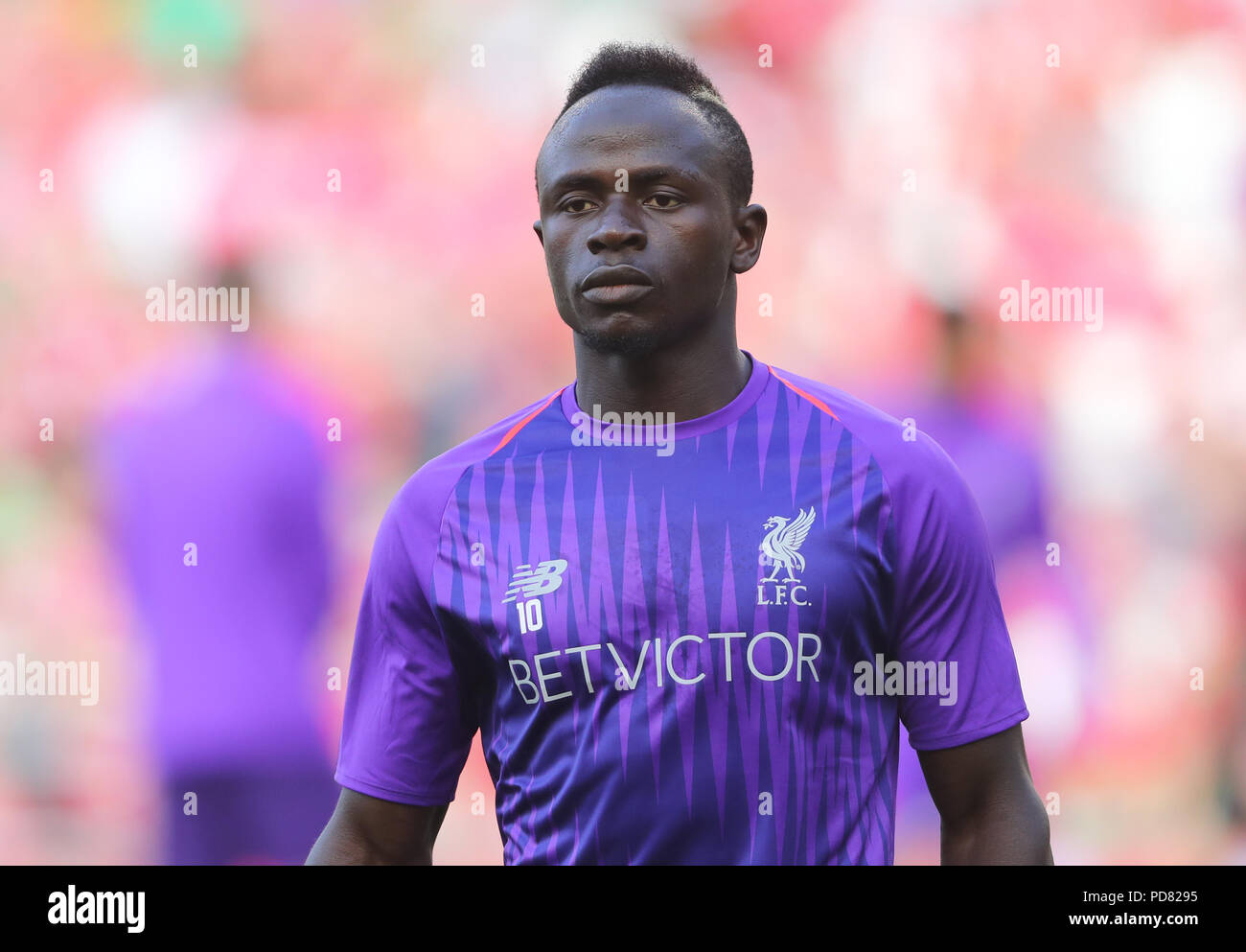 Liverpool's Sadio Mane during the pre-season friendly match at the ...