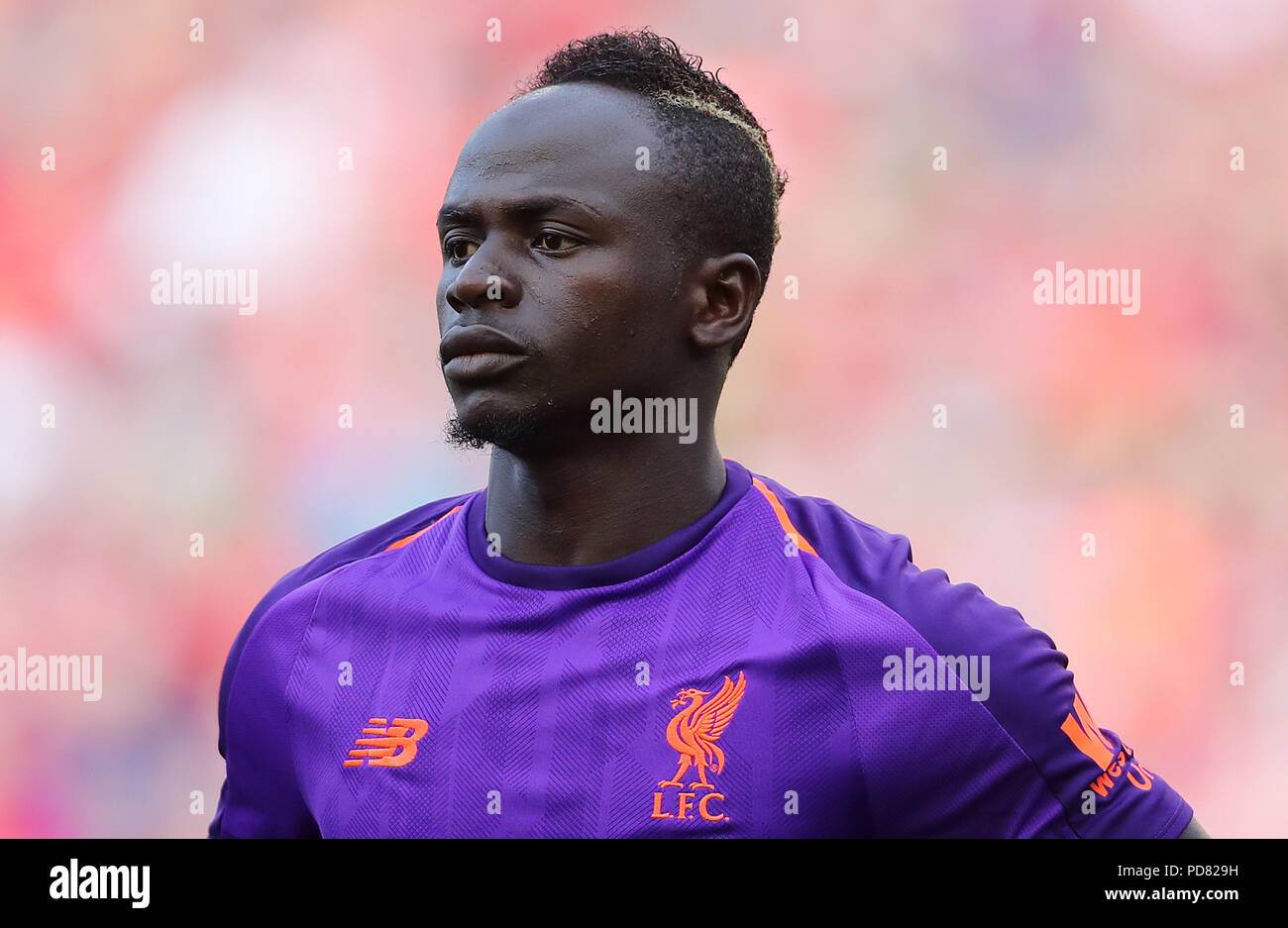 Liverpool's Sadio Mane during the pre-season friendly match at the ...