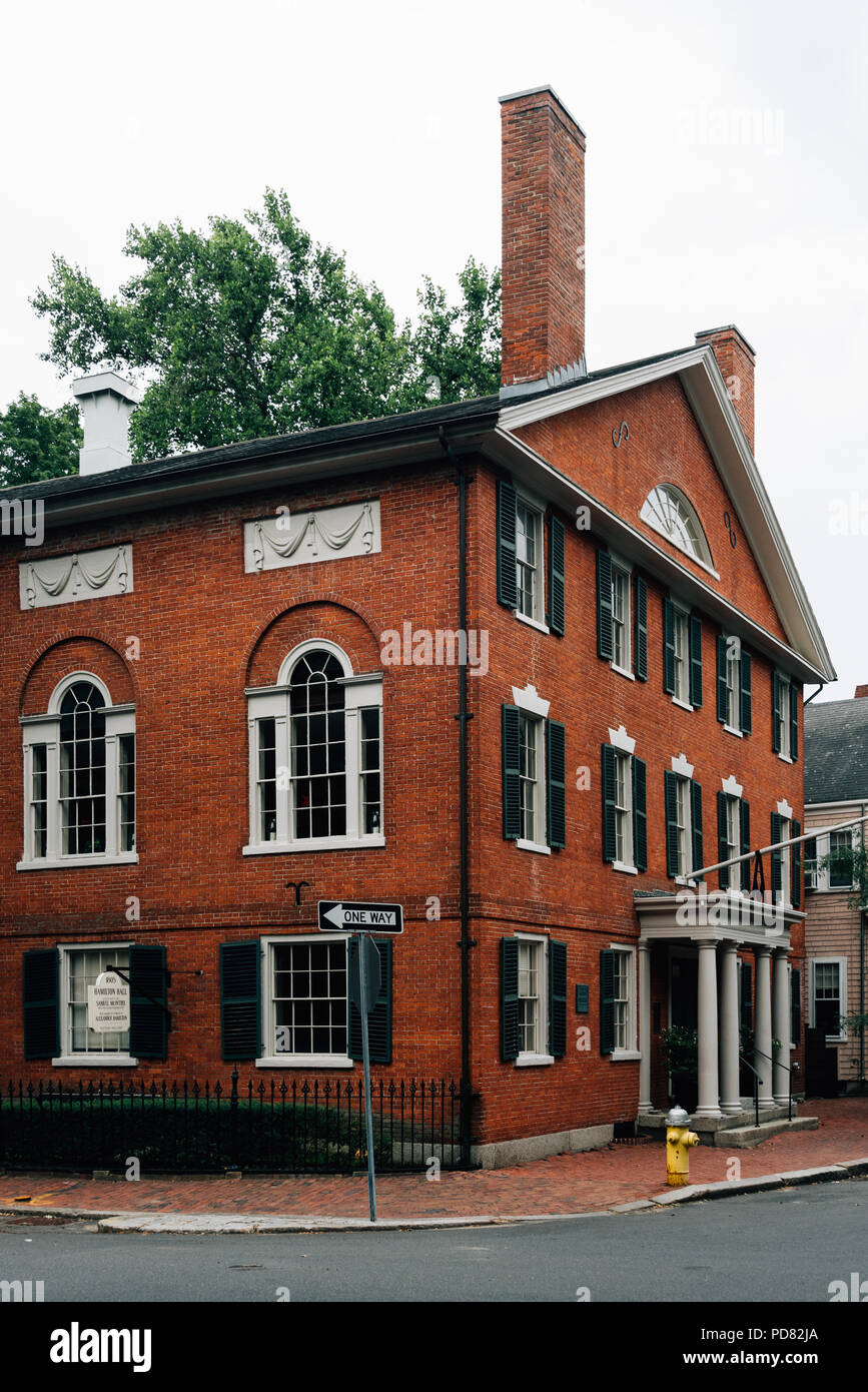 Hamilton hall salem hi-res stock photography and images - Alamy