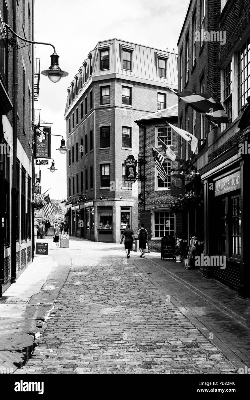 Boston marshall street hi-res stock photography and images - Alamy