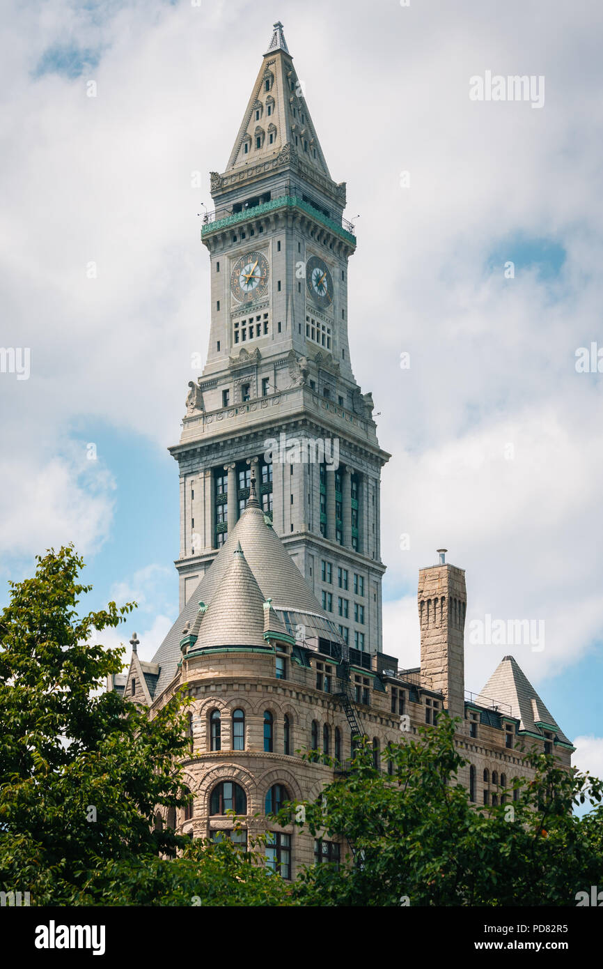 The Custom House Tower in Boston, Massachusetts Stock Photo - Alamy