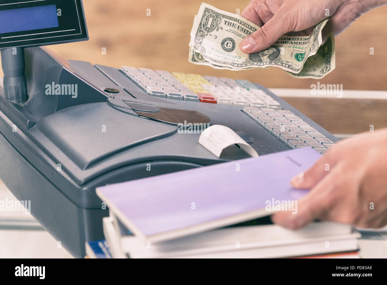 Bookstore cash register hi-res stock photography and images - Alamy