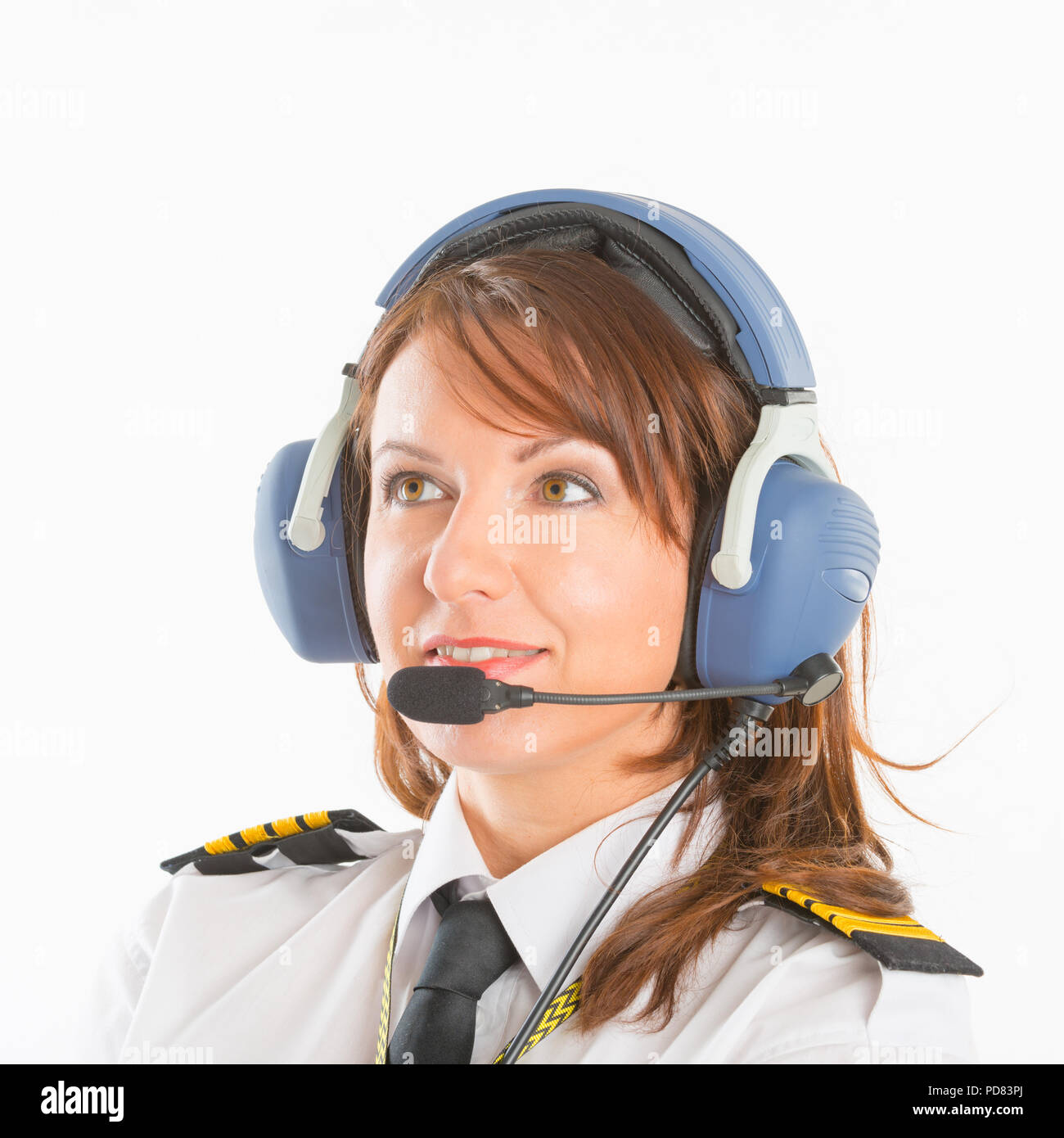 Air traffic controller headset hi-res stock photography and images - Alamy