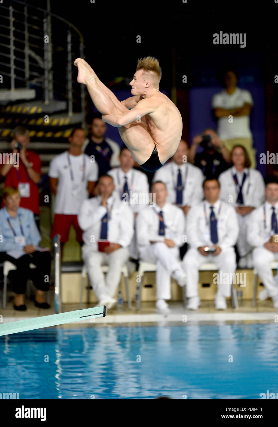 Great Britain's Jack Laugher during the Men's 1m Springboard Final ...