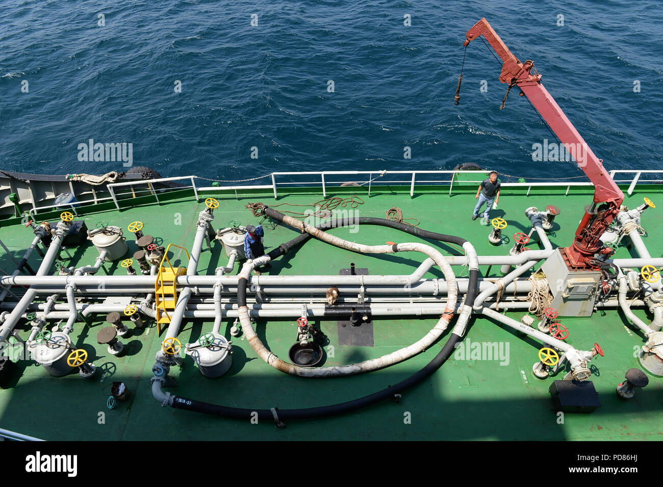 Korean oil tanker hi-res stock photography and images - Alamy