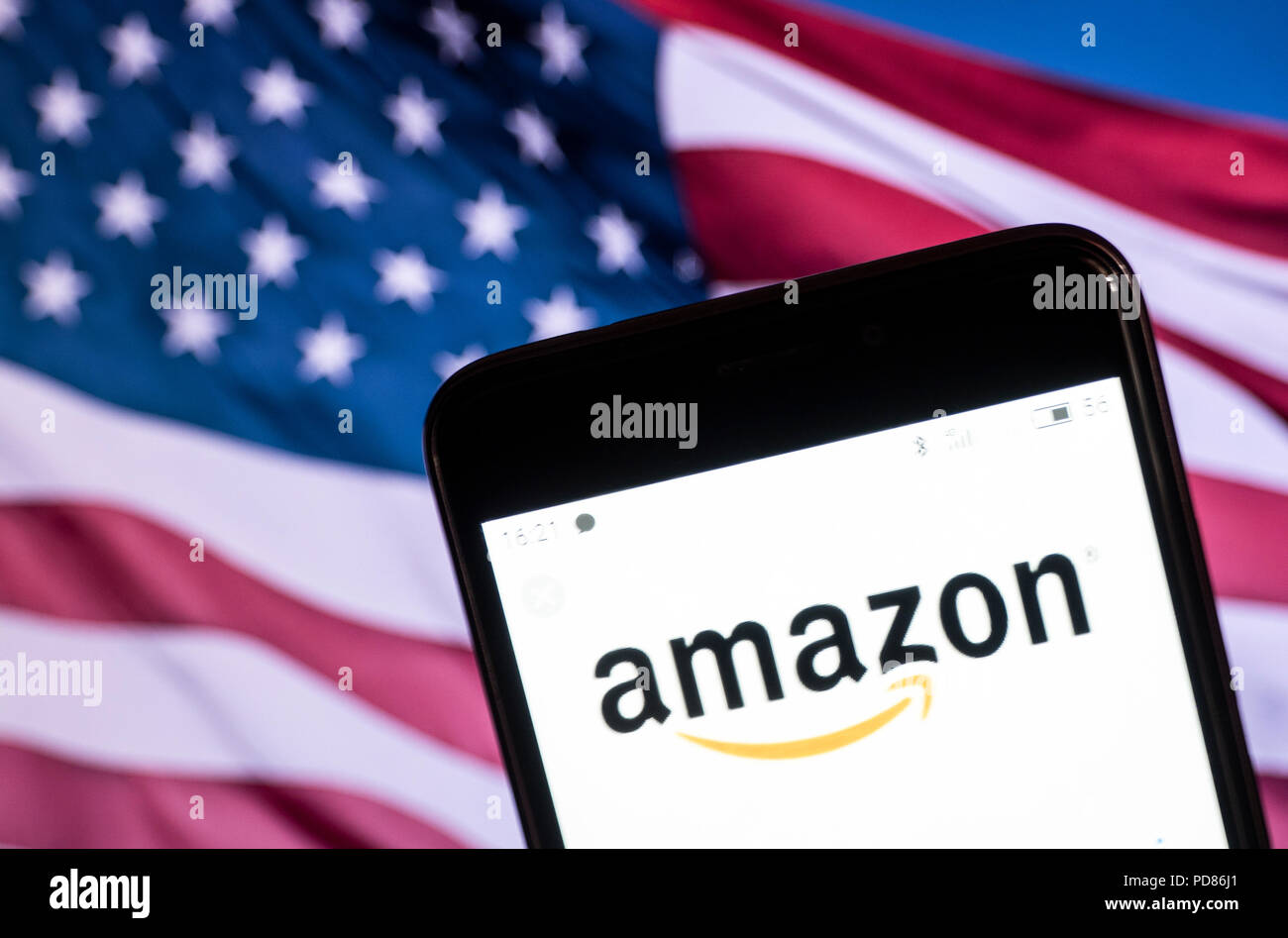 Digital flag amazon logo on hi-res stock photography and images - Alamy