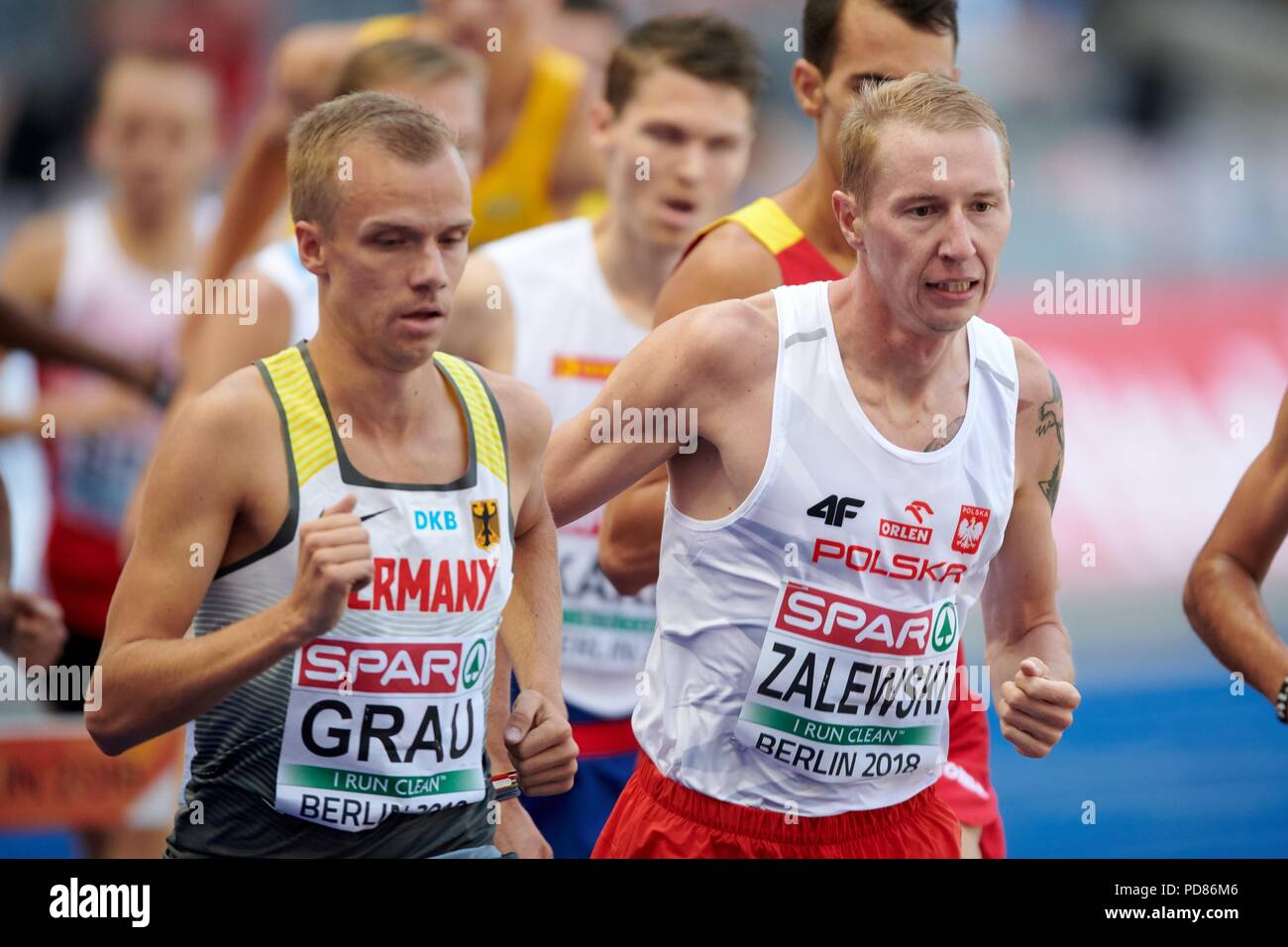 European Athletics Championships 2018 on August 7, 2018 at Olympiastadion in Berlin, Germany ...