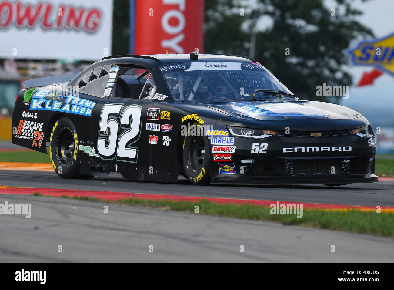 August 4, 2018: NASCAR Xfinity Series driver David Starr (52) during ...