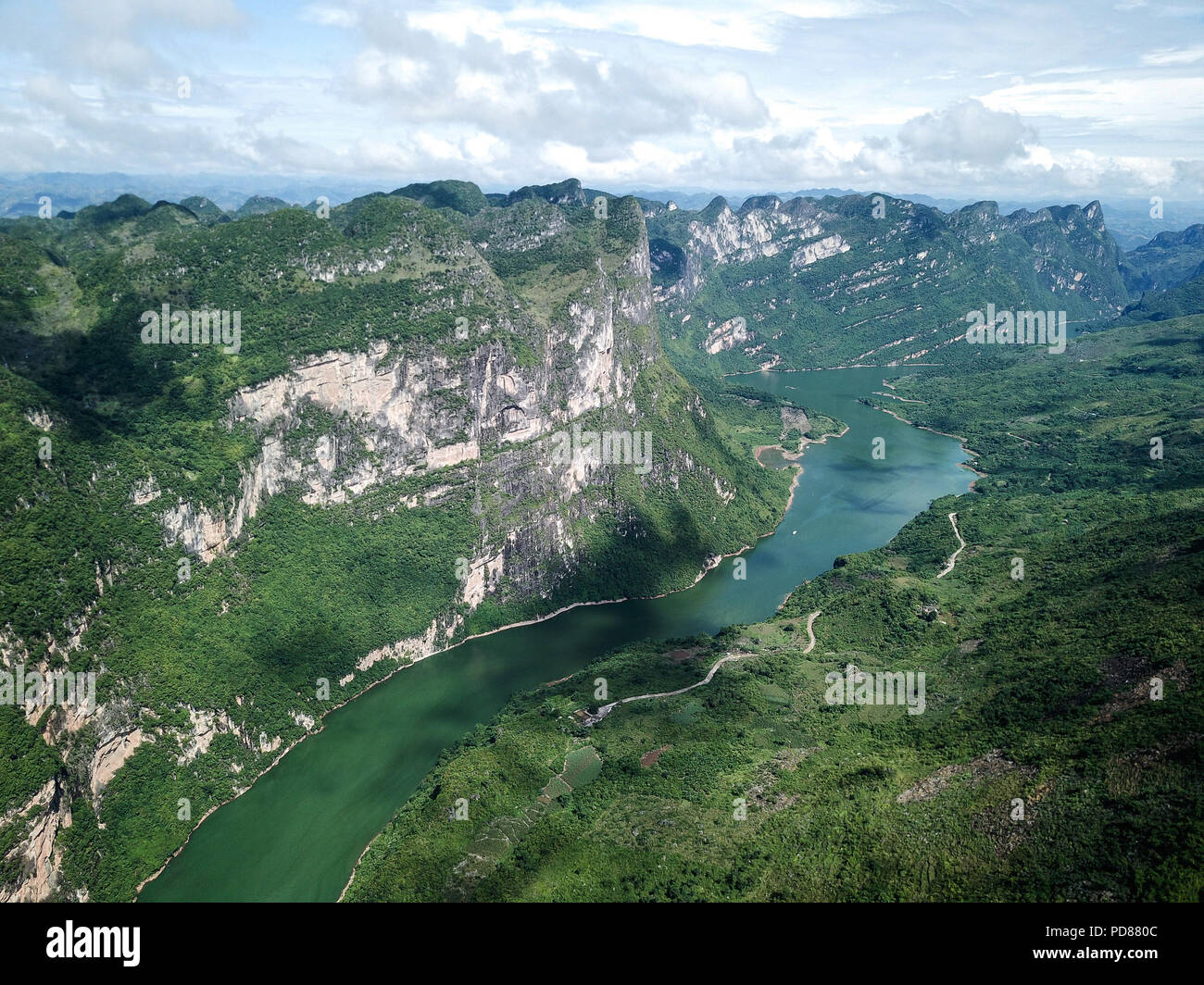 Aerial Photo Shows Valley High Resolution Stock Photography and Images ...