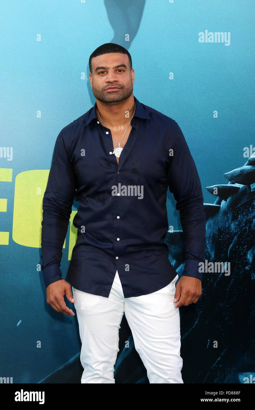 Los Angeles, CA, USA. 6th Aug, 2018. Shawne Merriman at arrivals for ...