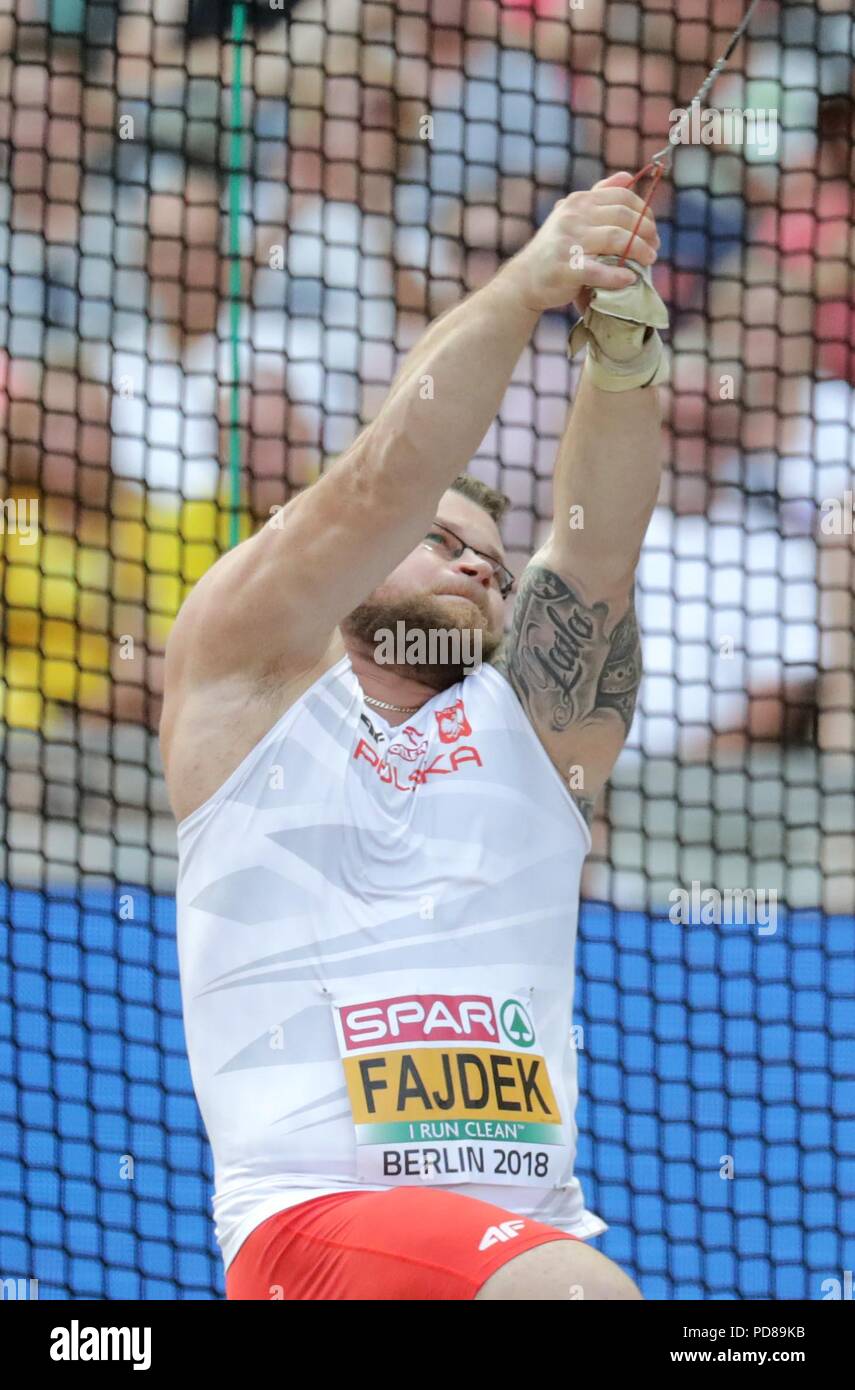 Berlin, Germany. 07th Aug, 2018. Track and Field, European Athletics ...