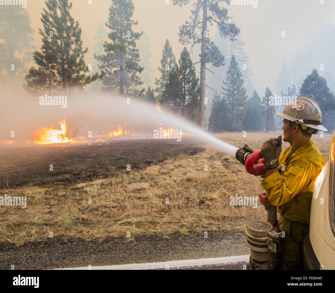 Hotshot forest fire hi-res stock photography and images - Alamy