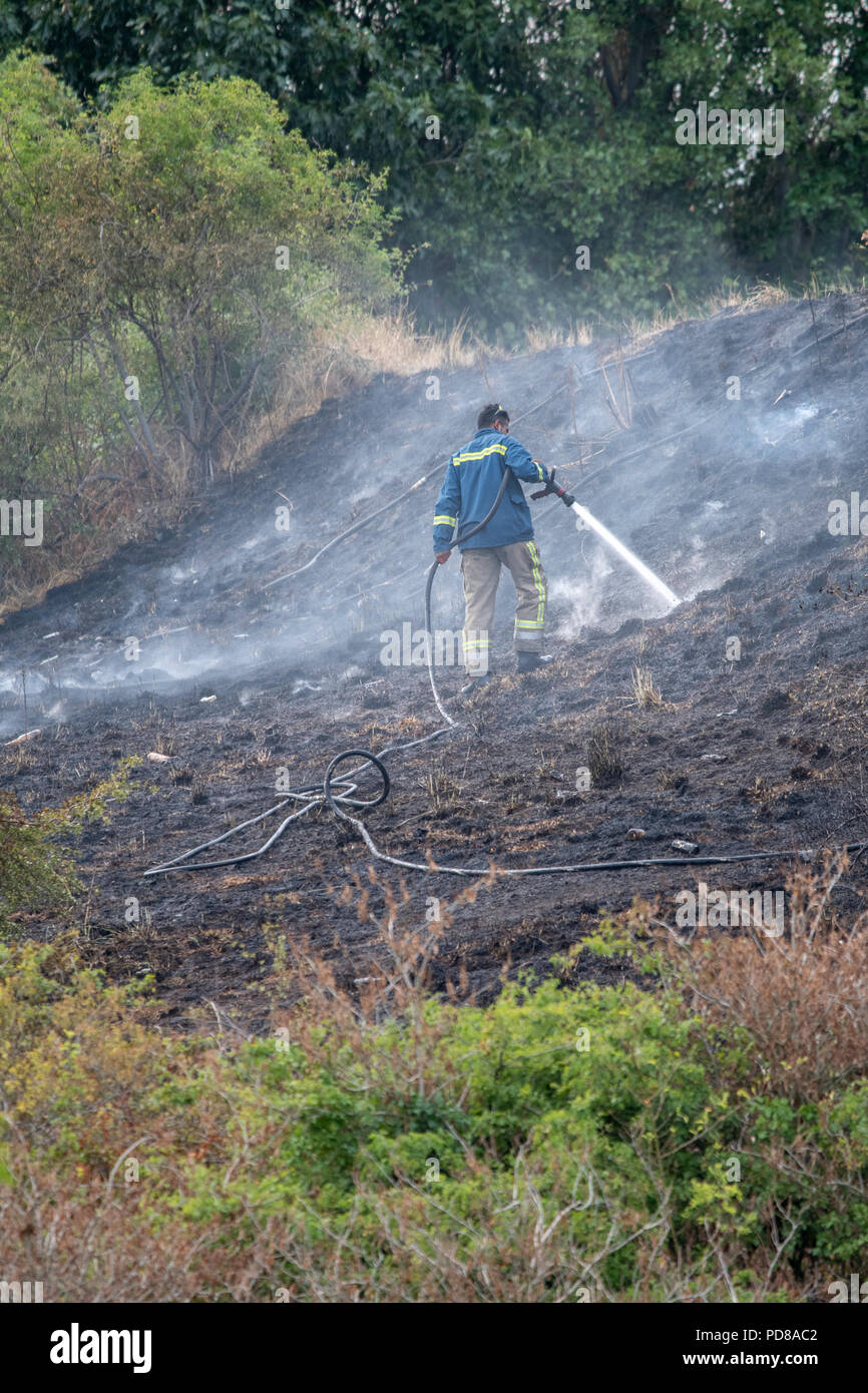 Wildfire uk 2018 hi-res stock photography and images - Alamy