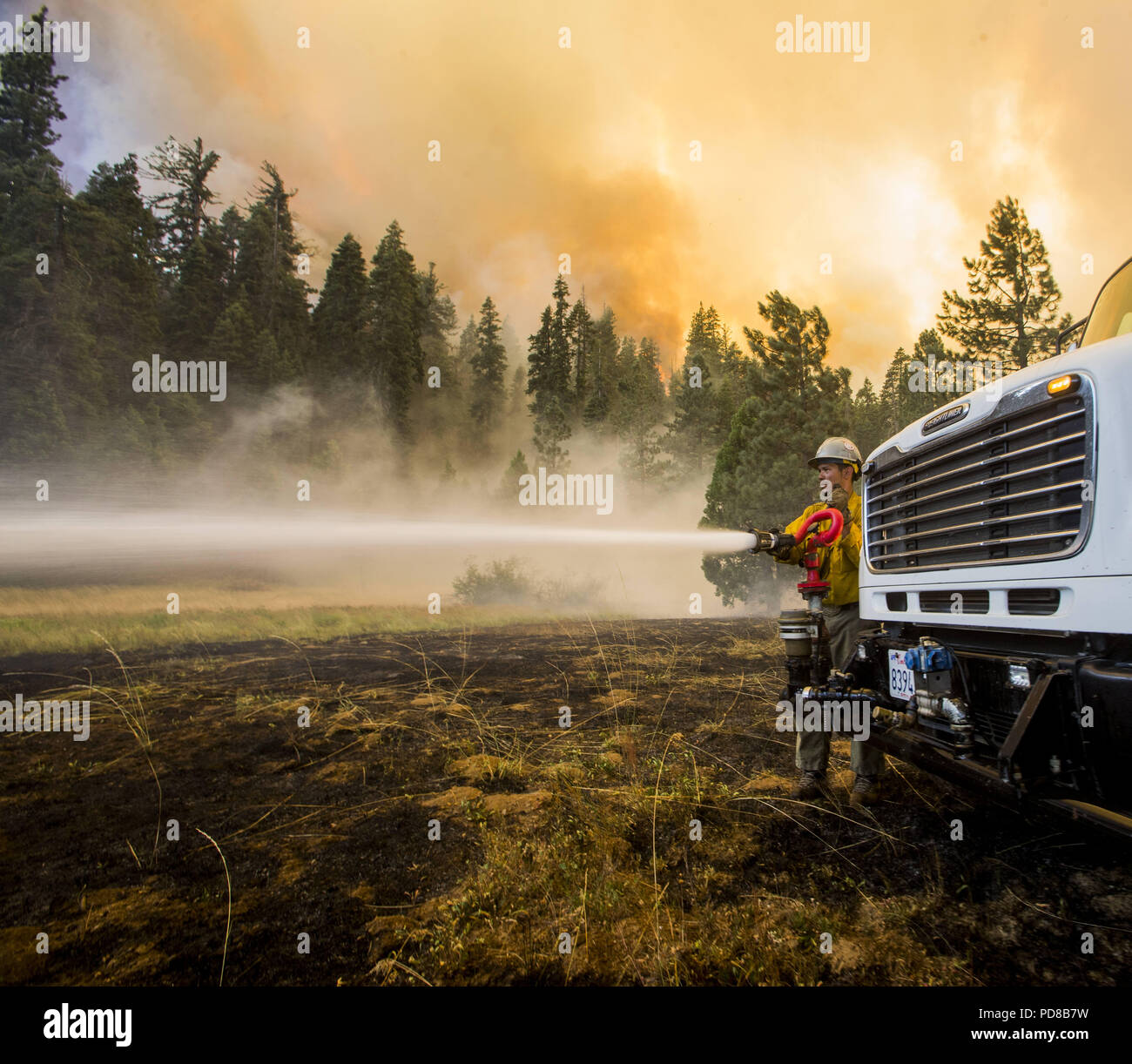 Hotshot Forest Fire High Resolution Stock Photography and Images - Alamy