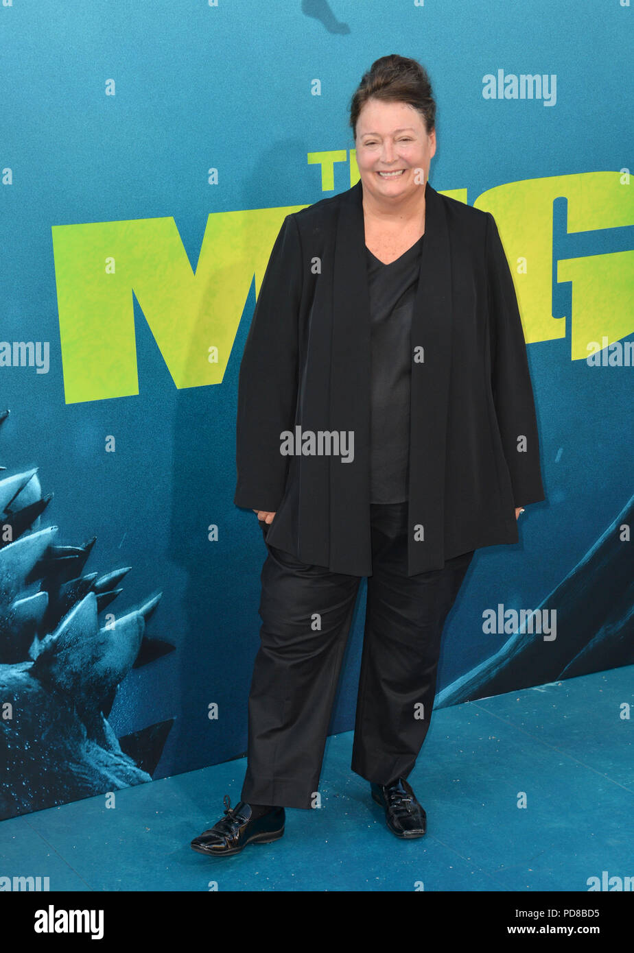 LOS ANGELES, CA. August 06, 2018: Belle Avery at the US premiere of ...