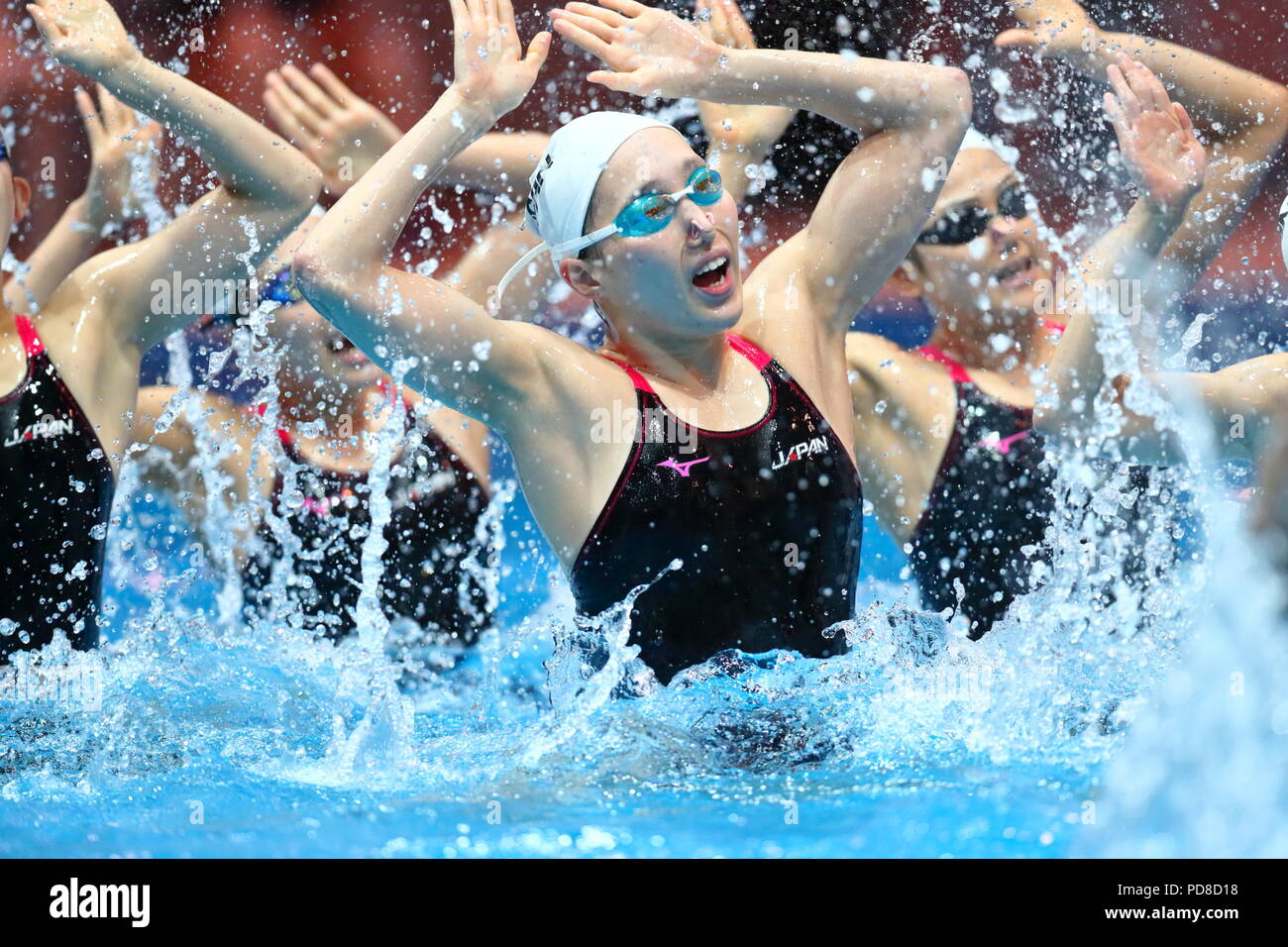 Japan team group (JPN), AUGUST 7, 2018 Artistic Swimming : Japan ...