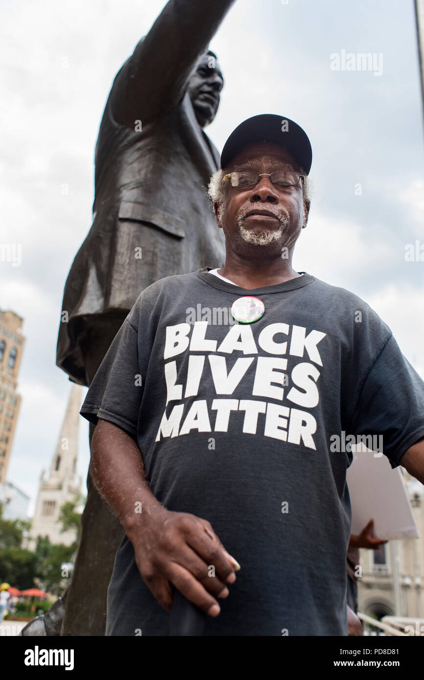 Philadelphia, Pennsylvania / USA. Philly for REAL Justice members hold ...