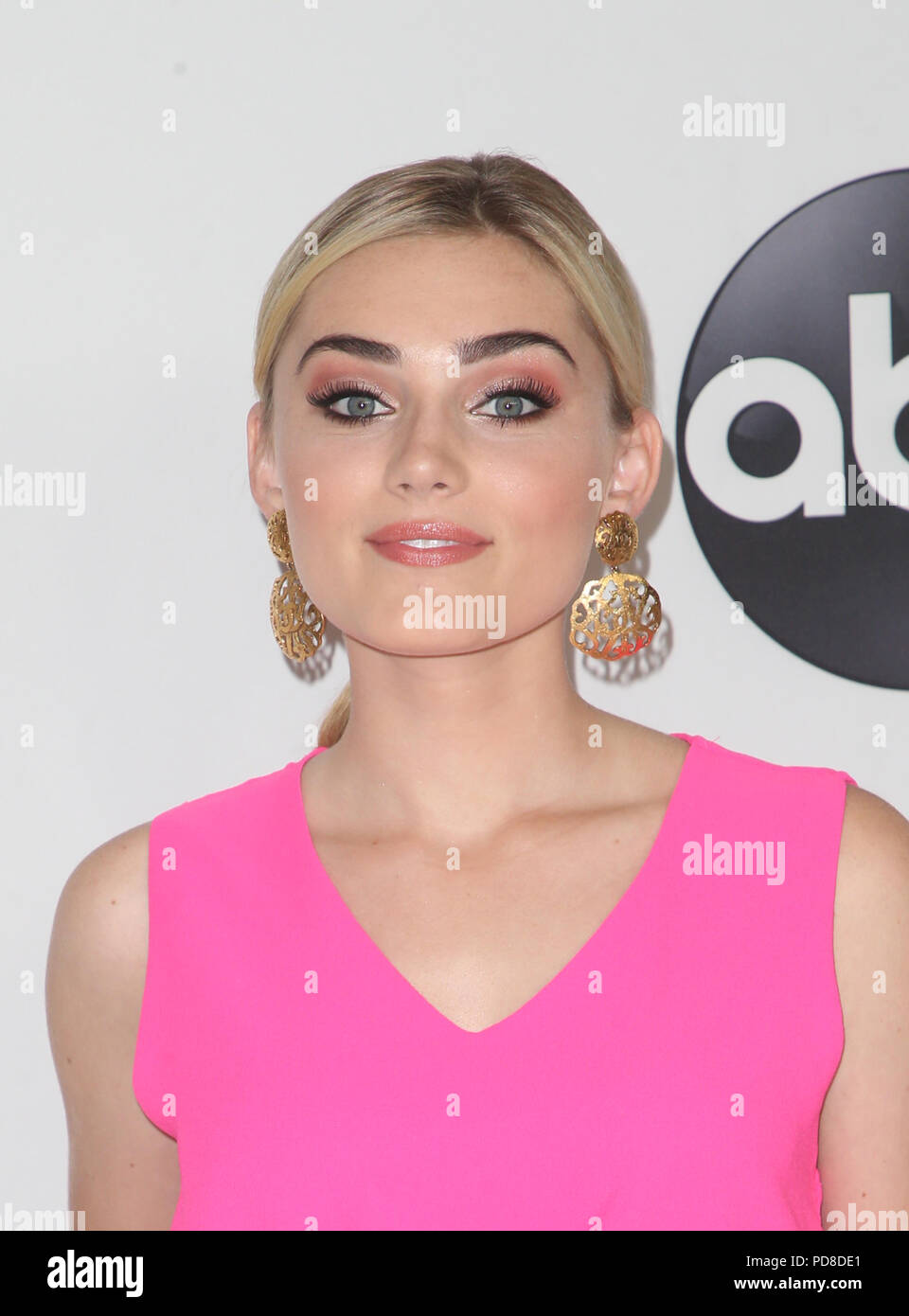 Beverly Hills, Ca. 7th Aug, 2018. Meg Donnelly, at Disney ABC ...