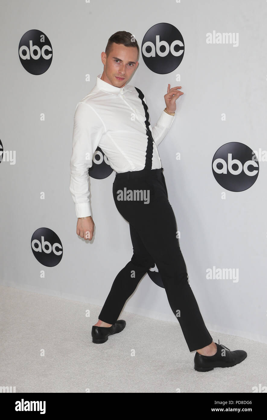 Beverly Hills, Ca. 7th Aug, 2018. Adam Rippon, at Disney ABC Television ...