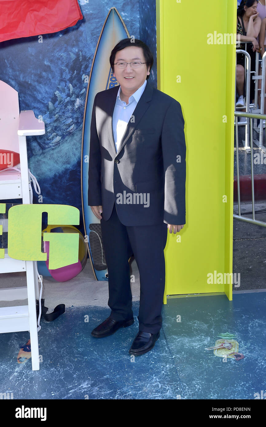 Los Angeles, California. 6th Aug, 2018. Masi Oka attending 'The Meg ...