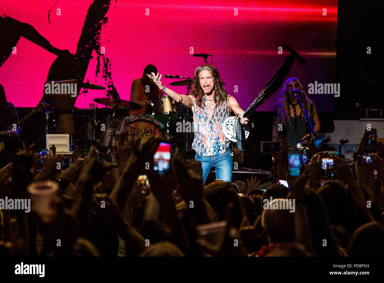 Steven Tyler performing at 02 Academy The Forum, Kentish Town on 7th ...