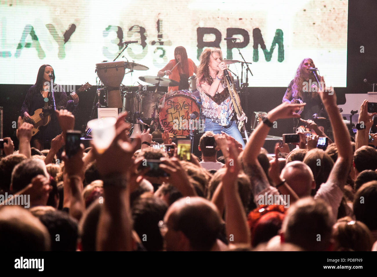 Steven Tyler performing at 02 Academy The Forum, Kentish Town on 7th ...